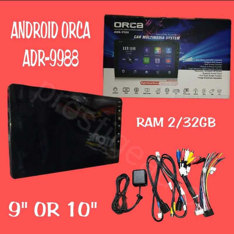 Jual ANDROID ORCA ECO LITE RAM 2/32GB ANDROID OS 12 CARPLAY | Shopee ...