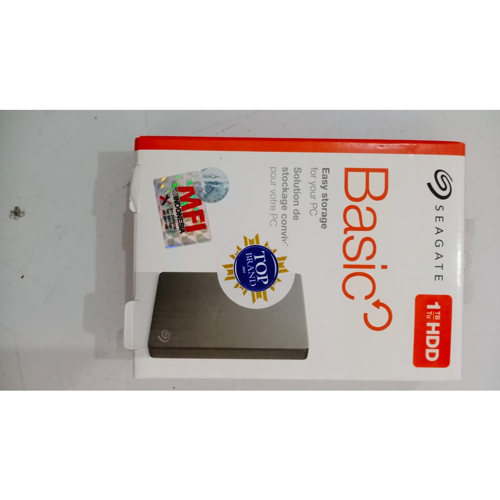 Jual Hardisk External 1tb 2.5" Seagate Basic Portable(Space Grey) | Shopee Indonesia