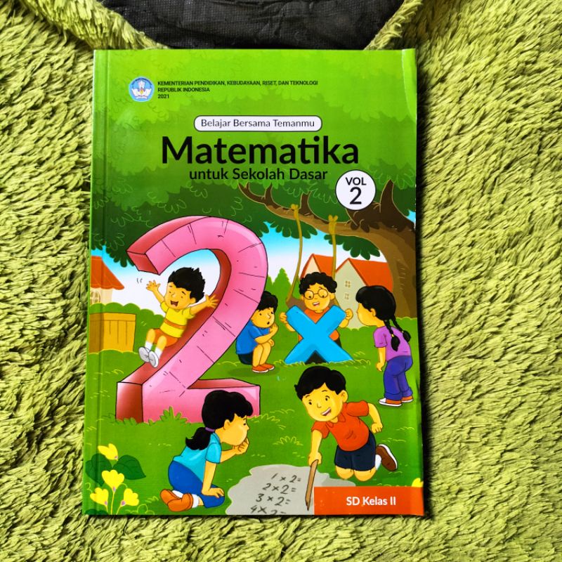 Jual ORIGINAL BUKU MATEMATIKA KELAS 2 SD VOL 2 KURIKULUM MERDEKA | Shopee Indonesia
