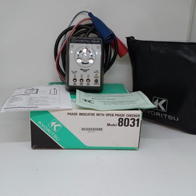 Jual Kyoritsu Phase Indicator With Open Phase Checker Model 8031 ...