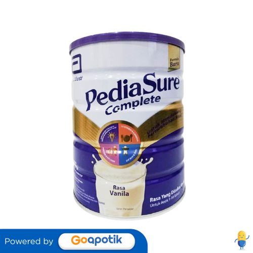 Jual PEDIASURE COMPLETE RASA VANILA 850 GRAM KALENG | Shopee Indonesia