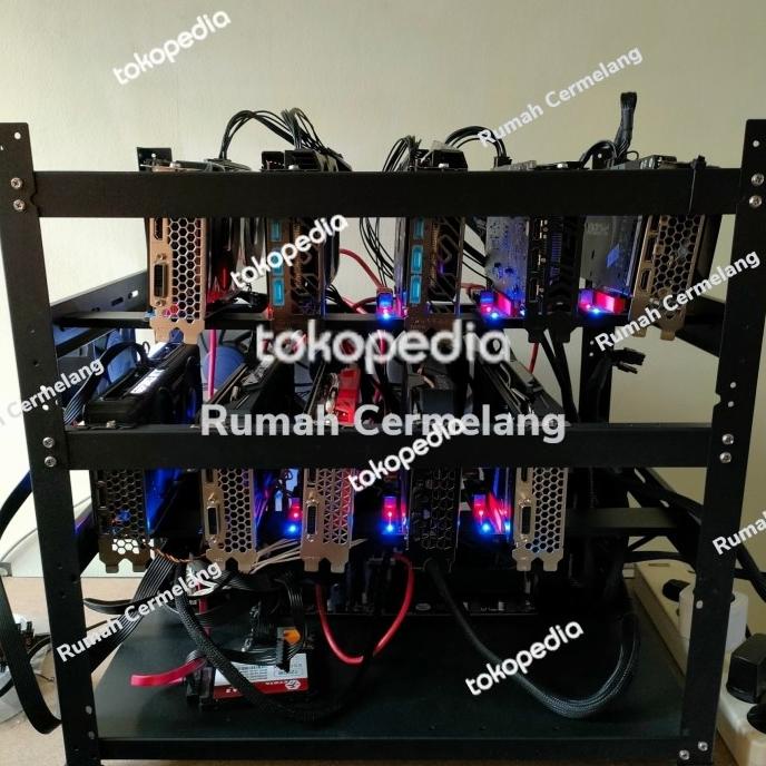 Jual Rak Mining Rig Open Up to 12 Vga Stackable Tingkat | Shopee Indonesia