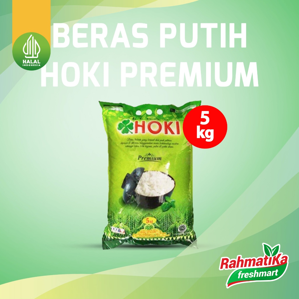 Jual Beras Hoki Premium 5 Kg | Shopee Indonesia
