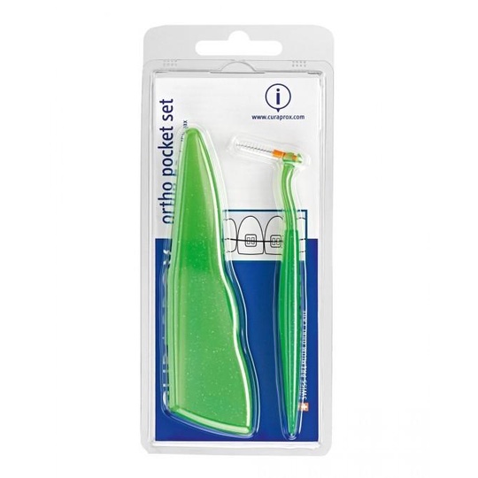 Jual Curaprox Interdental Brush Ortho Pocket Set / Sikat Interdental ...