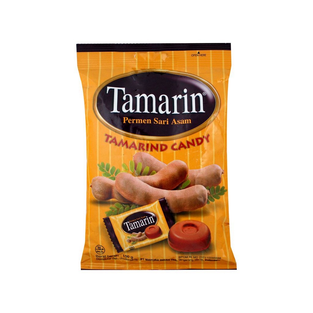 Jual Permen Tamarin 1 Bungkus isi 50pcs 135gr Rasa Sari Asam Tamarind ...