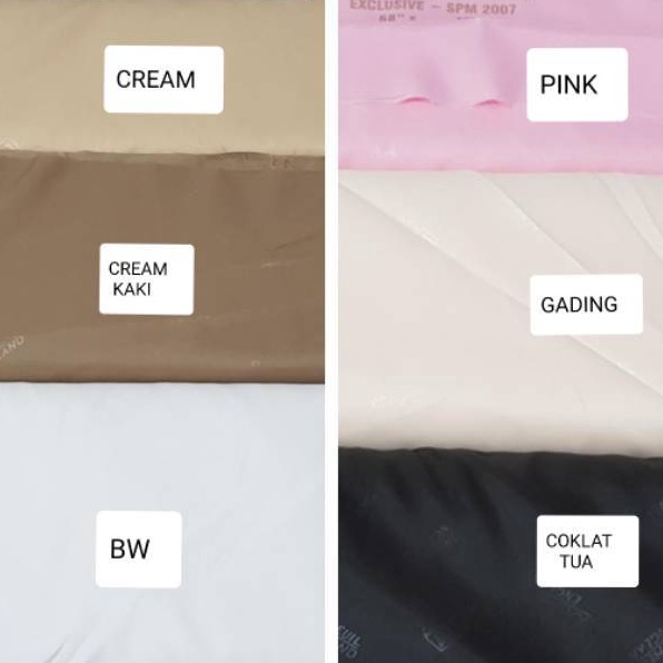 Jual ` FURING/SATEN DORMIL ENGLAND SUPER HALUS UNTUK JAS DLL LEBAR ...