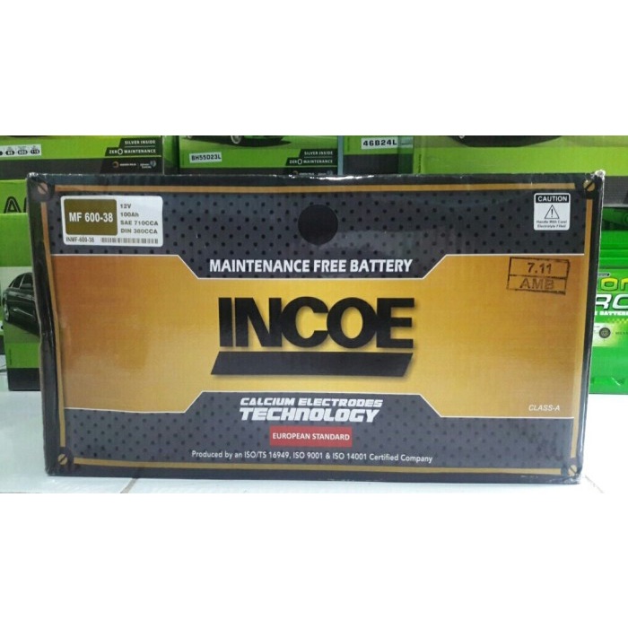 Jual Aki Mobil 60038 (60044) Incoe 12Volt 100 Ah Aki Kering | Shopee ...