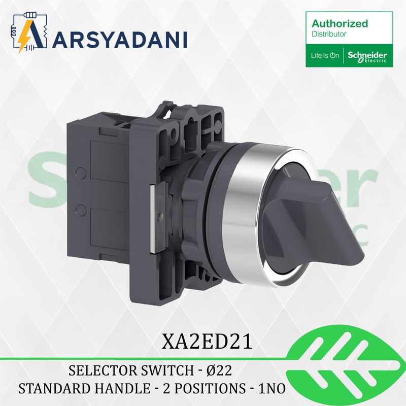 Jual Schneider Electric Selector Switch XA2 22mm 2 Posisi 1NO / XA2ED21 ...