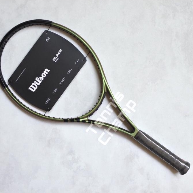 Jual Raket Tenis Wilson Blade 100L V8/ Tennis Racket Wilson Blade V8 ...