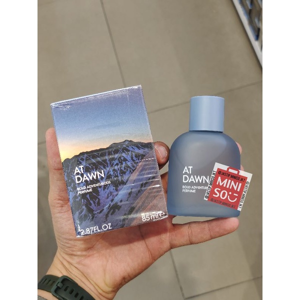 Jual MINISO 🆕 Parfum EDP Cowok BOLD ADVENTUROUS Edition 85ml At Dawn ...