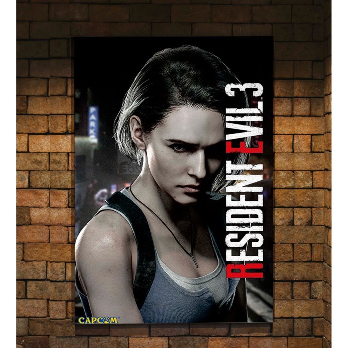 Jual best NEW Poster Game - Jill Valentine - Resident Evil 3 - Remake | Shopee Indonesia