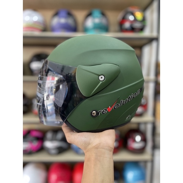 Jual HELM STANDAR MERK ACH MIRIP GM EVO | Shopee Indonesia
