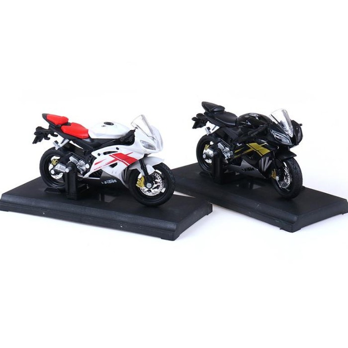 Jual PROMO!!! FBID MINIATUR DIECAST MOTOR YAMAHA YZF-R6 YZF R6 SKALA 1: ...