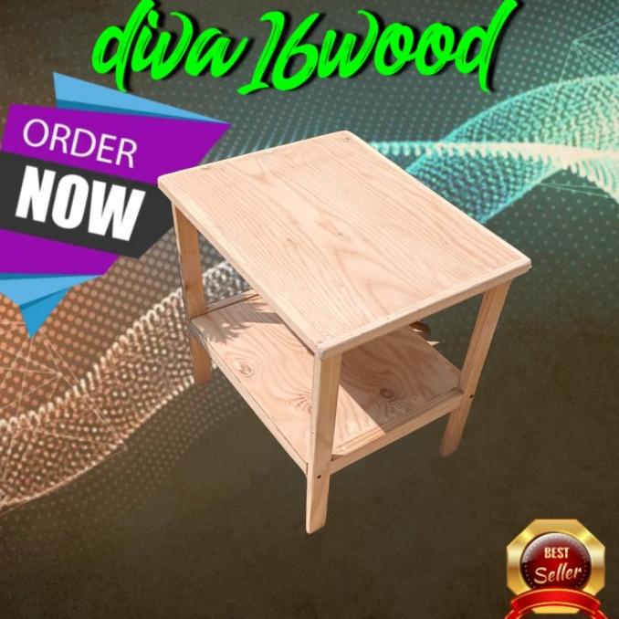 Jual Meja Sudut/Meja Galon/Meja 50Cm/Meja Seluruh Ruangan/Meja 2 Susun ...