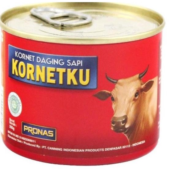 Jual Pronas Kornetku Kornet Daging Sapi Kaleng 200 Gr | Shopee Indonesia