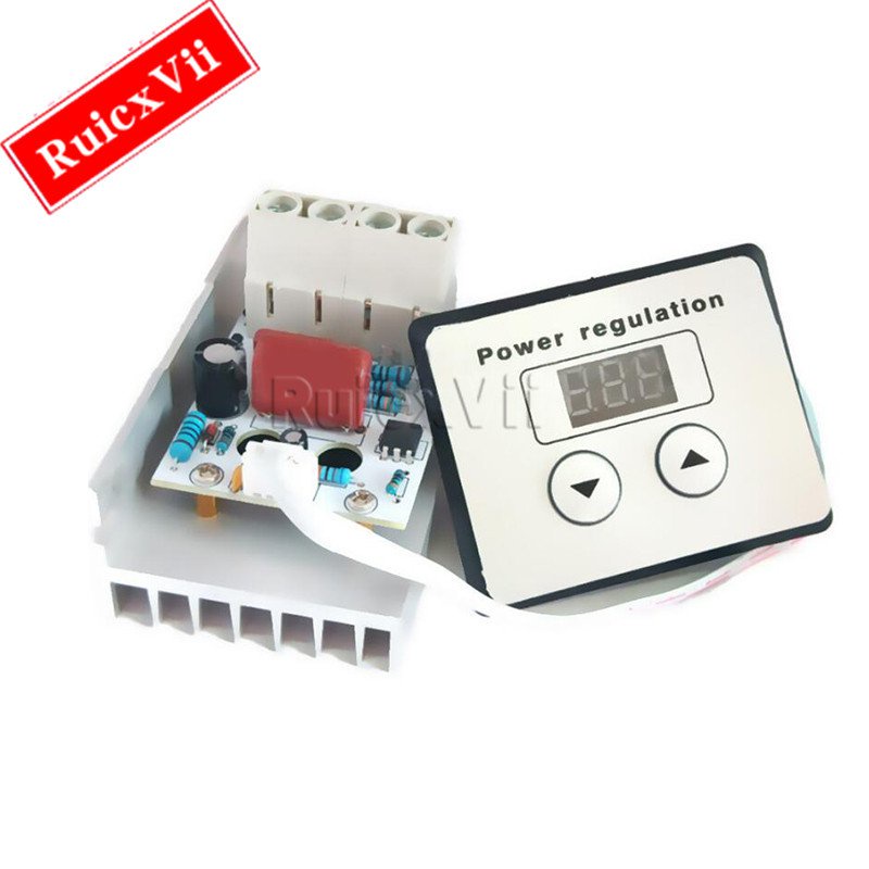 Jual &AC 220V 10000W SCR Digital Control Electronic Voltage Regulator ...