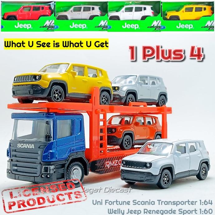 Jual Uni Car Truck Series Scania Cars Carrier | Shopee Indonesia