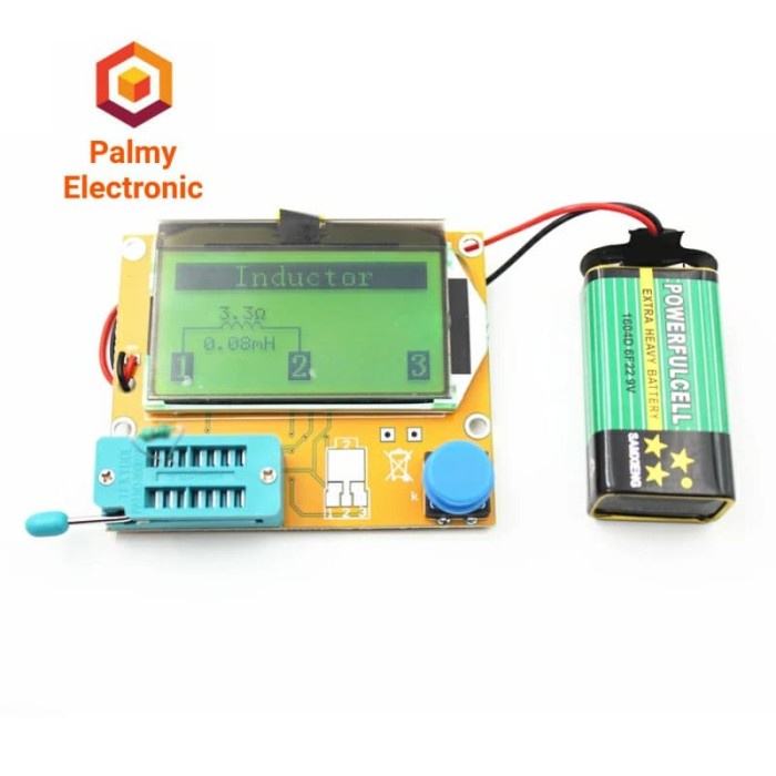 Jual nice Digital ESR Meter Mega328 Transistor smart tester | Shopee ...