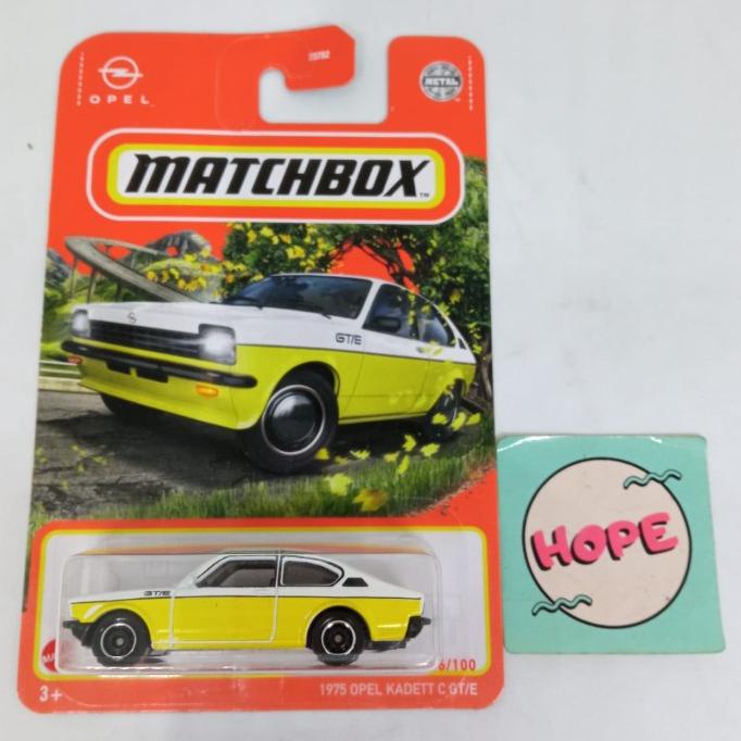 Jual Matchbox 1975 Opel Kadett C GT/E Diecast Matchbox Original Mattel ...