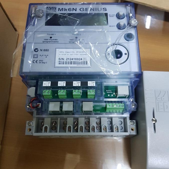 Jual KWH Meter EDMI MK6N GENIUS 5(10)A Include Tera Metrologi ...