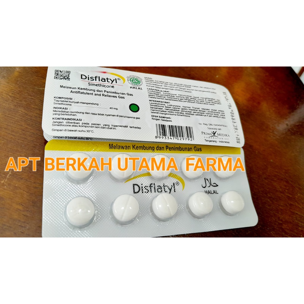 Jual Disflatyl Strip isi 10 Tablet | Shopee Indonesia