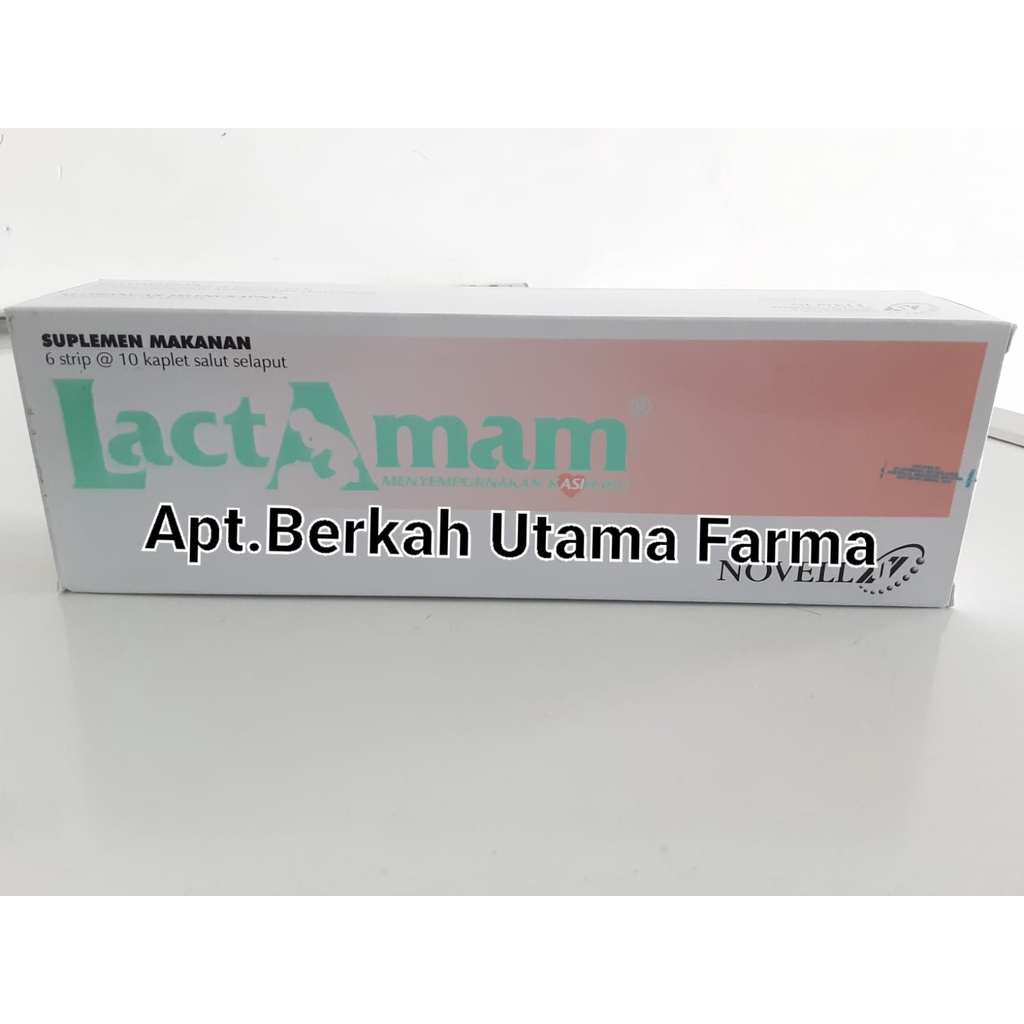 Jual Lactamam Box isi 60 Kapsul - Produksi ASI | Shopee Indonesia