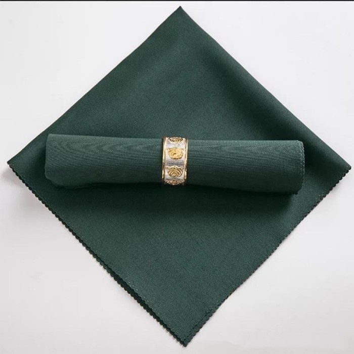 Jual Best Seller Table Napkin / Hotel Dinner Cloth / Kain Meja Makan ...