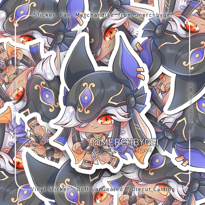 Jual Genshin Impact Sumeru Stiker Sticker Fan Merchandise | Shopee ...