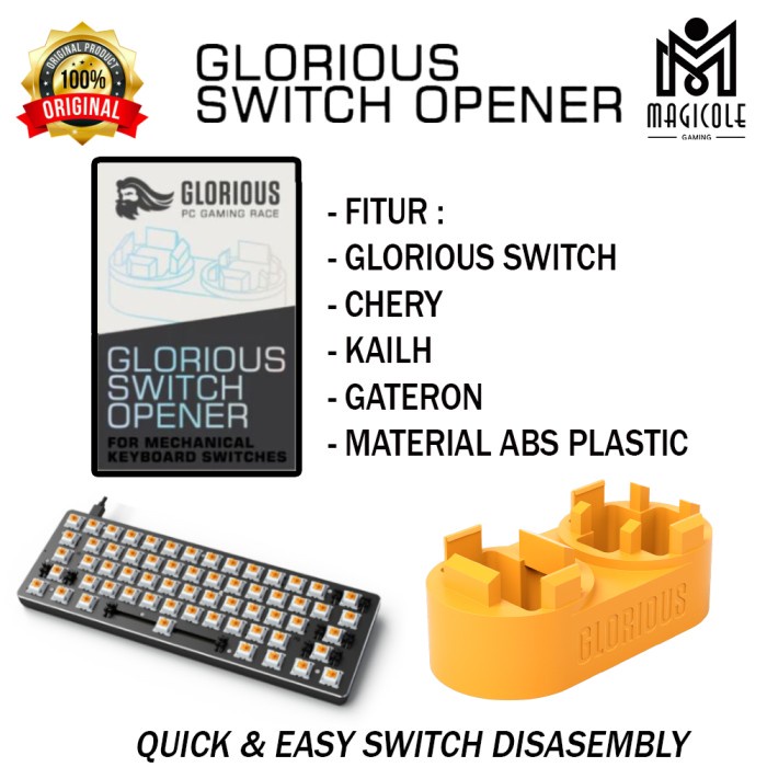 Jual Glorious Switch Opener Keyboard | Shopee Indonesia