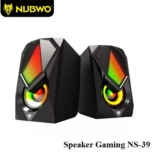 Jual Nubwo NS-39 - Speaker Gaming USB 2.0 Stereo - Speaker Screech - SMSYT | Shopee Indonesia