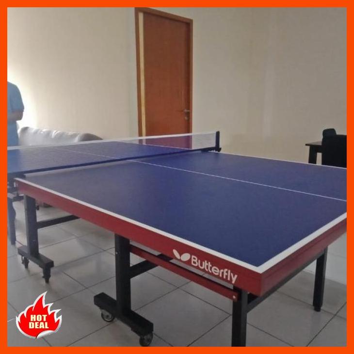 Jual Meja pingpong Tenis Meja BUTTERFLY MDF 25MM KAKI BESAR damayanti335445_ | Shopee Indonesia