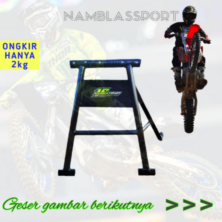 Jual TERPERCAYA!. Paddock Motor Trail Jackstand KLX Standar Tengah ...