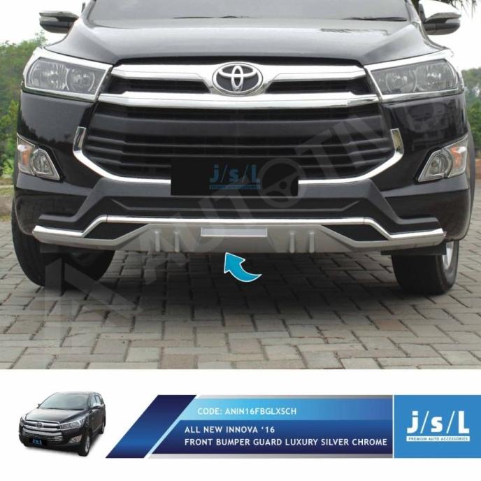 Jual paling diminati] Skid plate Depan Front Bumper Guard Innova Reborn ...