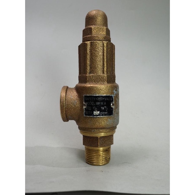 Jual Hisec Safety Pressure Relief Valve Kuningan Uk.3/4" Mfw.A - 0.3 ...