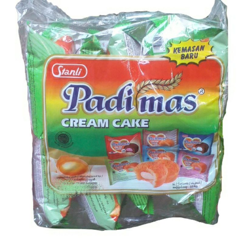 Jual PADI MAS CREAM CAKE ISI 10 PCS | Shopee Indonesia
