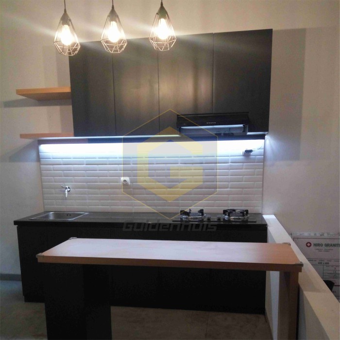 Jual Kitchen Set Kitchen Set Minimalis Rak Lemari Dapur Custom ...