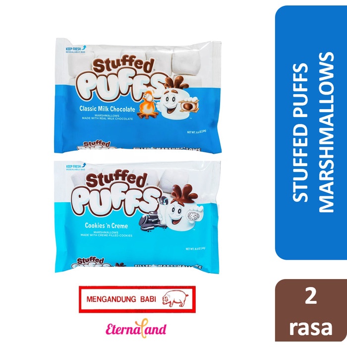 Jual Smart Choice Stuffed Puffs Marshmallows - Impor Usa (Non Halal ...