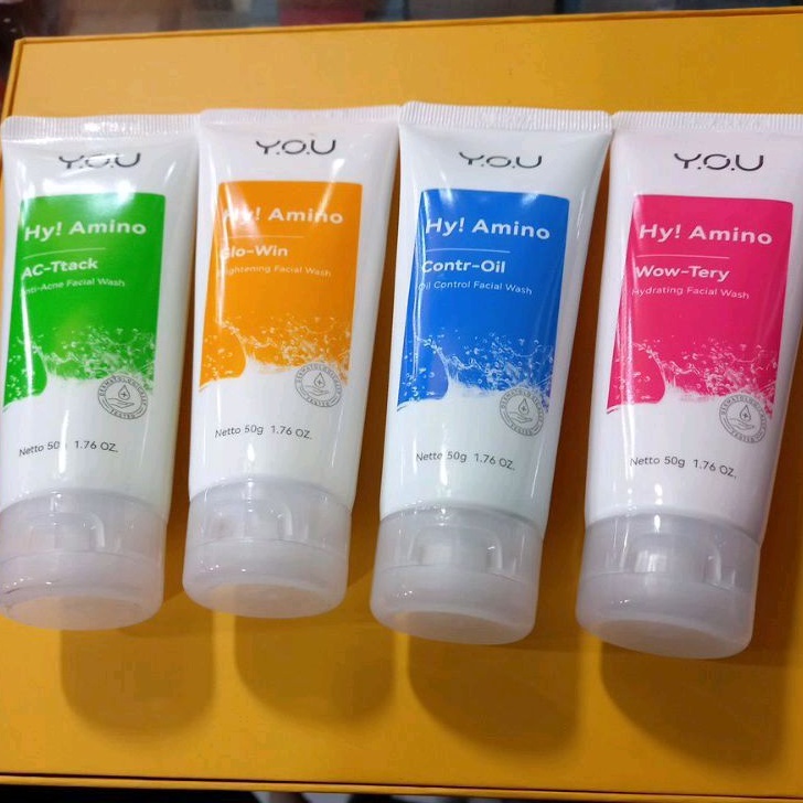 Jual Hy Amino Facial Wash 50g | Shopee Indonesia