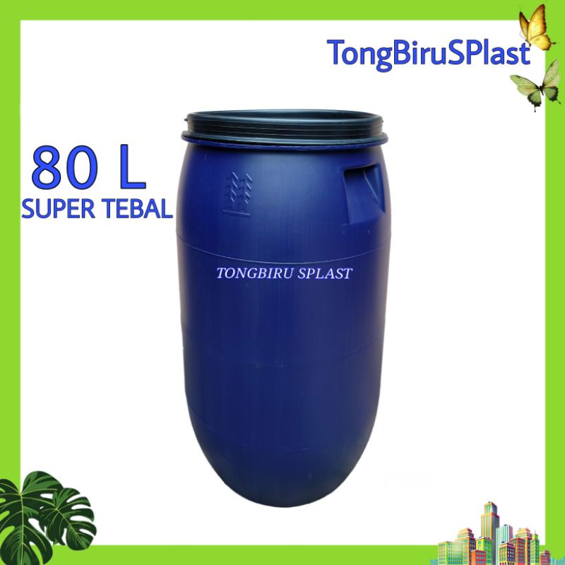 Jual Tong-Tempat-Sampah-U-80L-Tebal/Tong-Sampah-80L/Tong-Air/Tebal ...