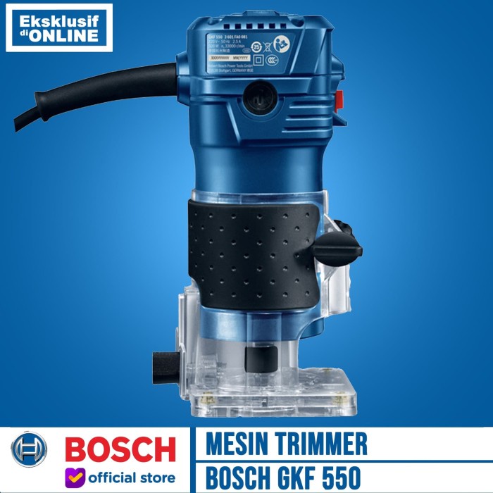Jual Mesin Profil - Wood Trimmer Bosch GKF 550 keren | Shopee Indonesia