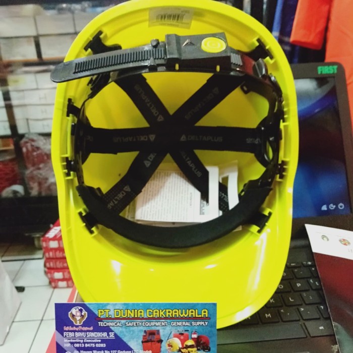 Jual ALAT KESELAMATAN HELM SAFETY PROYEK DELTA PLUS / VENITEX SAFETY ...
