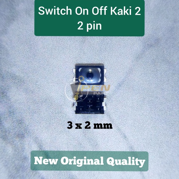 Jual Harga Heboh Switch On Off Kecil Kaki 2 Swit Tombol Volume Part ...