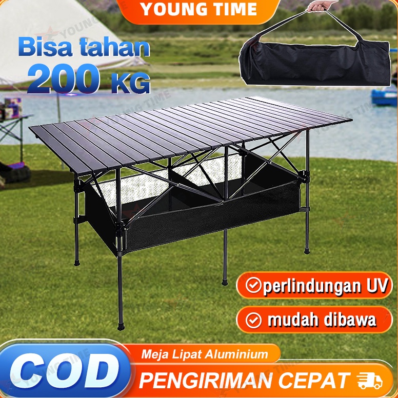 Jual [0A054] 【Ready Stock】Y&T Meja Lipat Outdoor Aluminium Meja Lipat ...