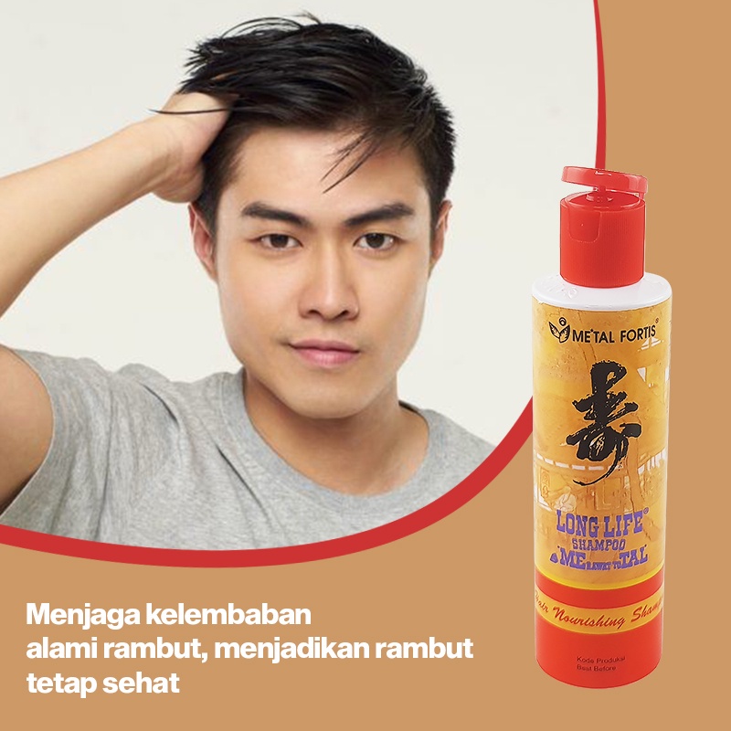 Jual METAL FORTIS Shampo Metal 200 / 100 / 60 ML Hair Nourishing Long ...