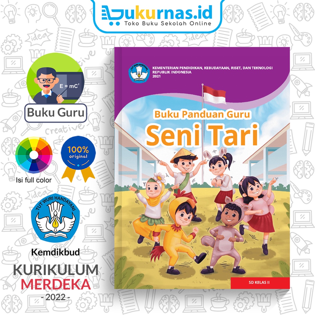 Jual Buku Panduan Guru Seni Tari SD Kelas 2 K-Merdeka | Shopee Indonesia