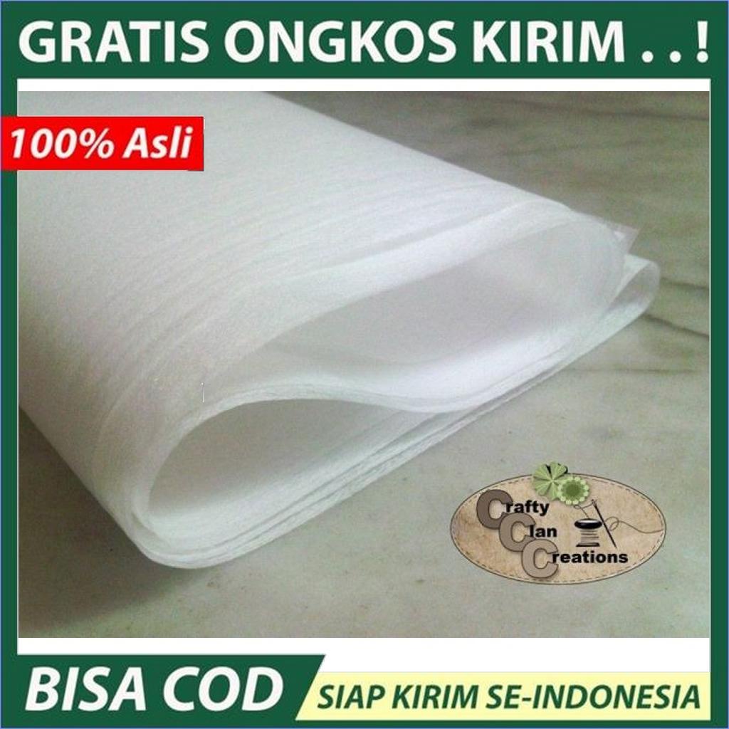 Jual TERMURAH Fusible Interlining (kain pelapis berperekat untuk ...