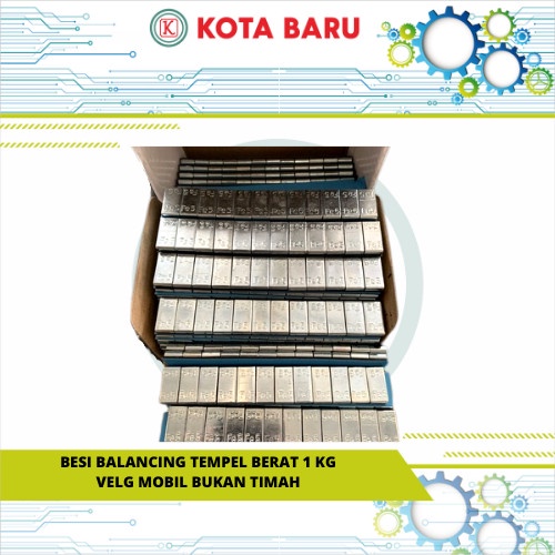 Jual BESI BALANCING TEMPEL BERAT 1 KG VELG MOBIL BUKAN TIMAH. | Shopee ...