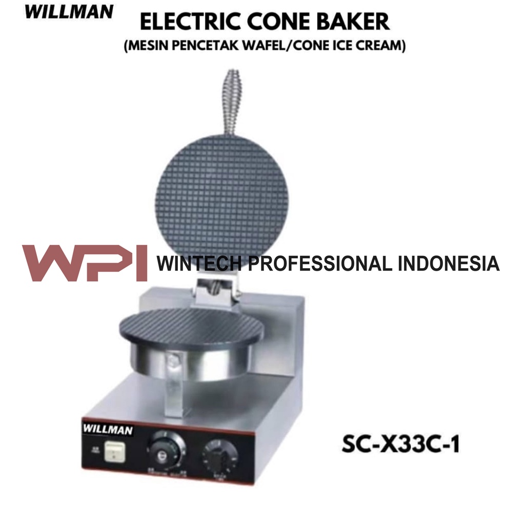 Jual Willman SC-X33C-1 Commercial Cone Baker - Mesin Pembuat Ice Cream Cone - Ice Cream Skin ...