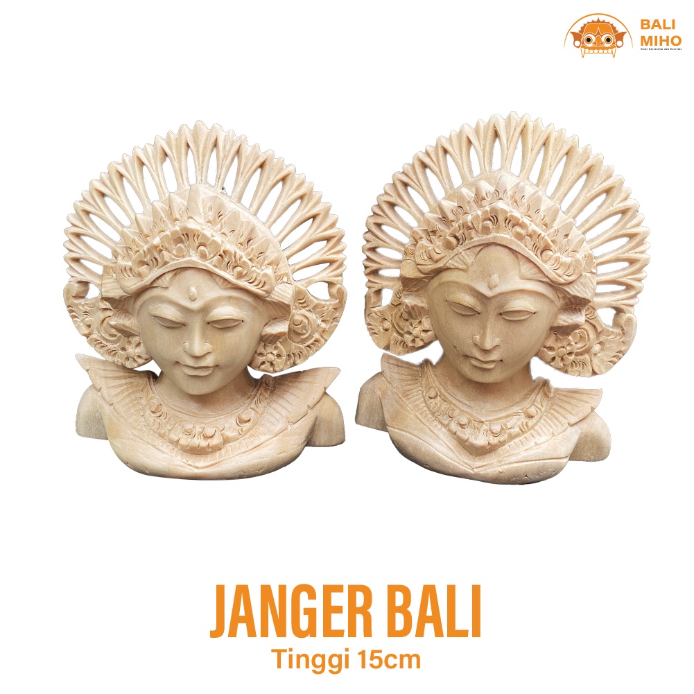 Jual Patung Janger Bali 15 cm - Patung Kayu Bali - Patung Penari Bali ...