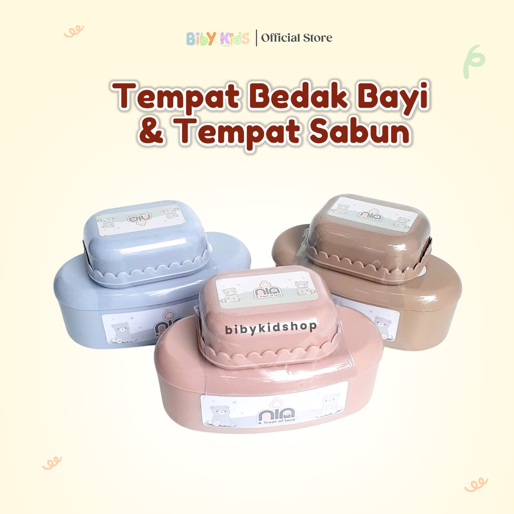Jual Set Tempat Bedak dan Sabun Bayi Lengkap Murah Anti Pecah ...